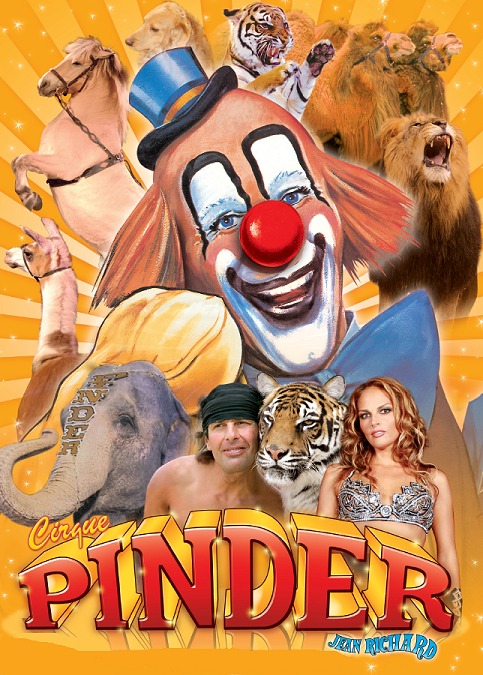 affiches du cirque PINDER